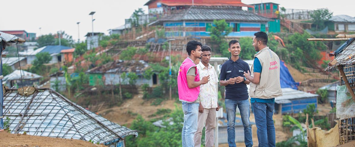Rohingya men lead the fight against gender violence - BRAC Europe